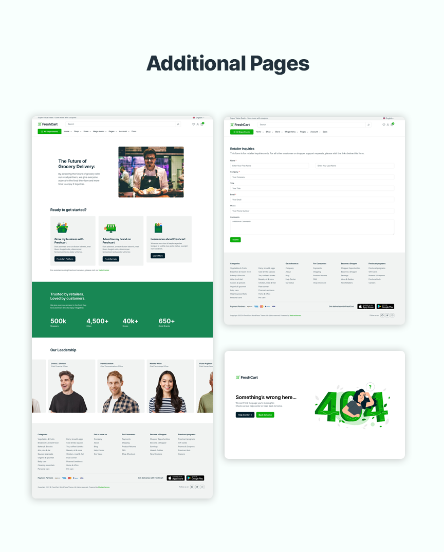 FreshCart - WooCommerce