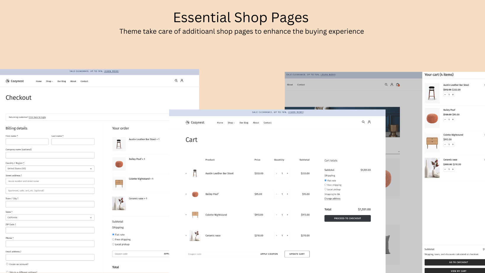 Cozynest - Furniture WooCommerce Theme