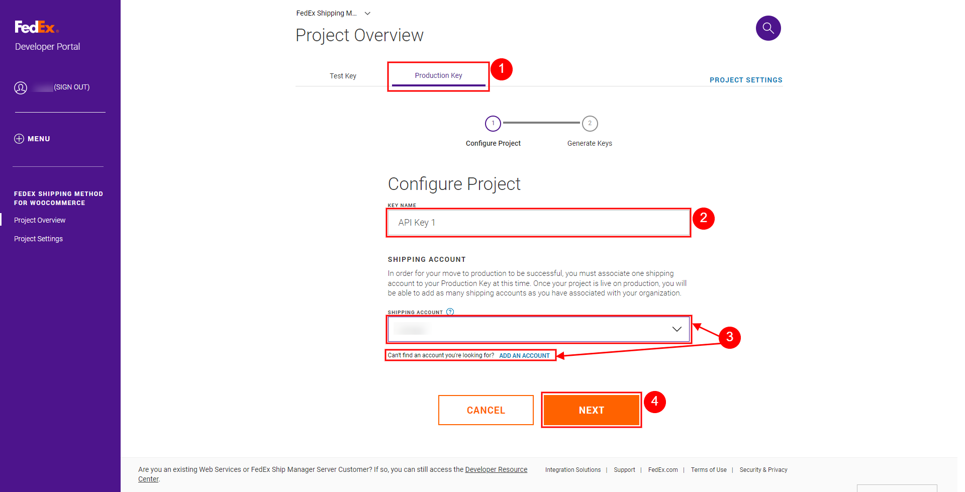 FedEx Shipping Method Documentation - WooCommerce