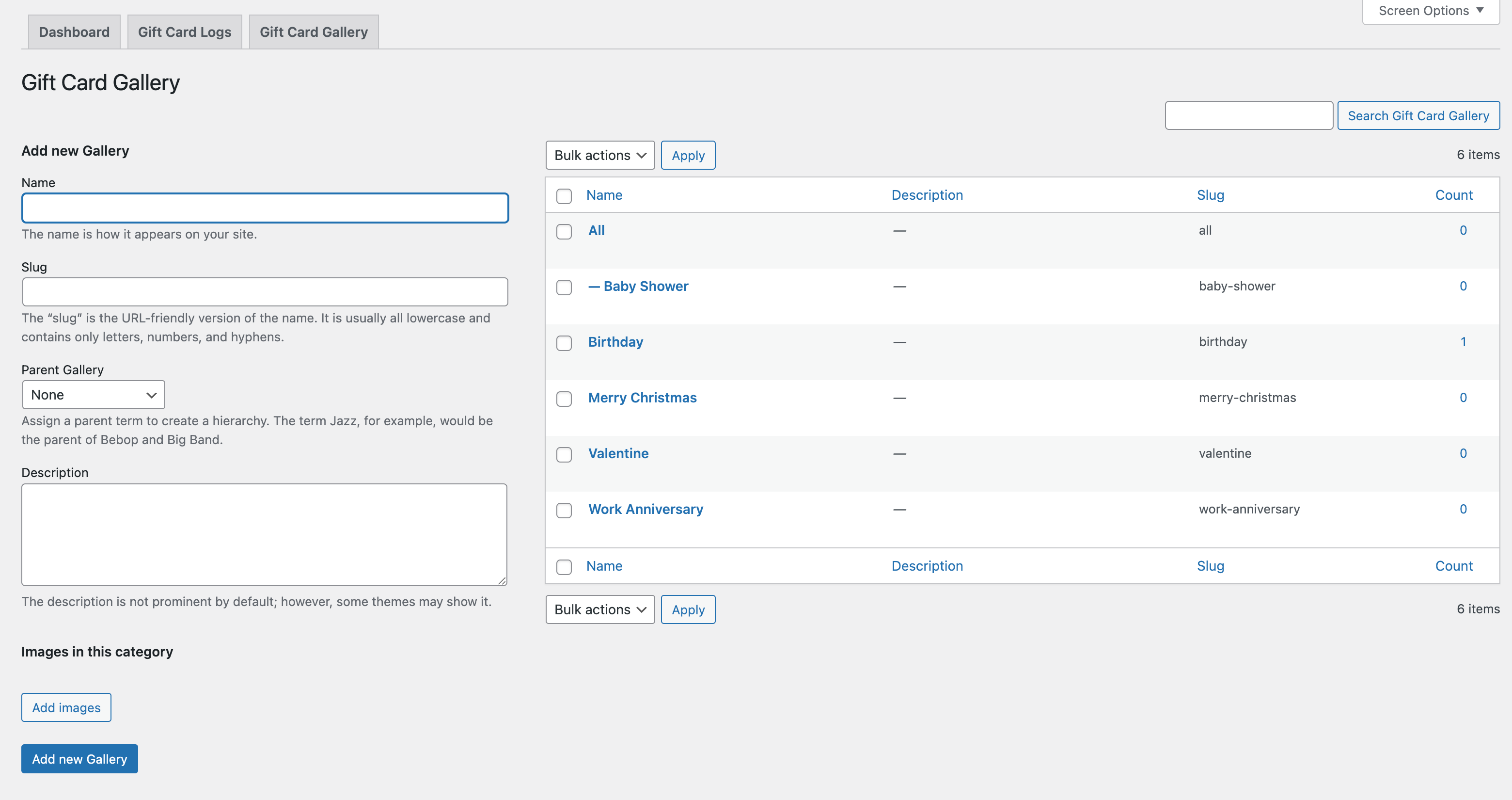 Advanced Gift Card Documentation - WooCommerce