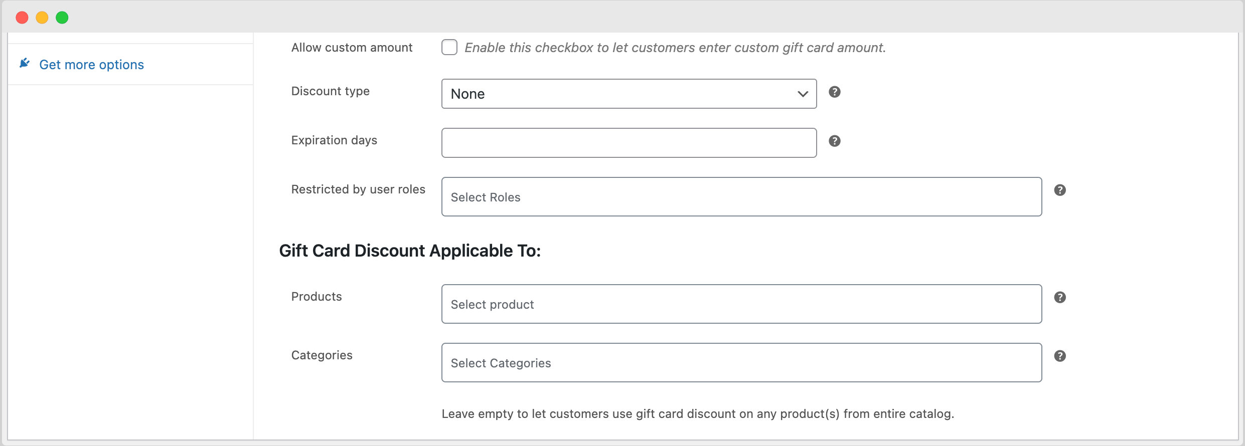 WooCommerce Gift Card - Sell Physical & e-Gift Vouchers