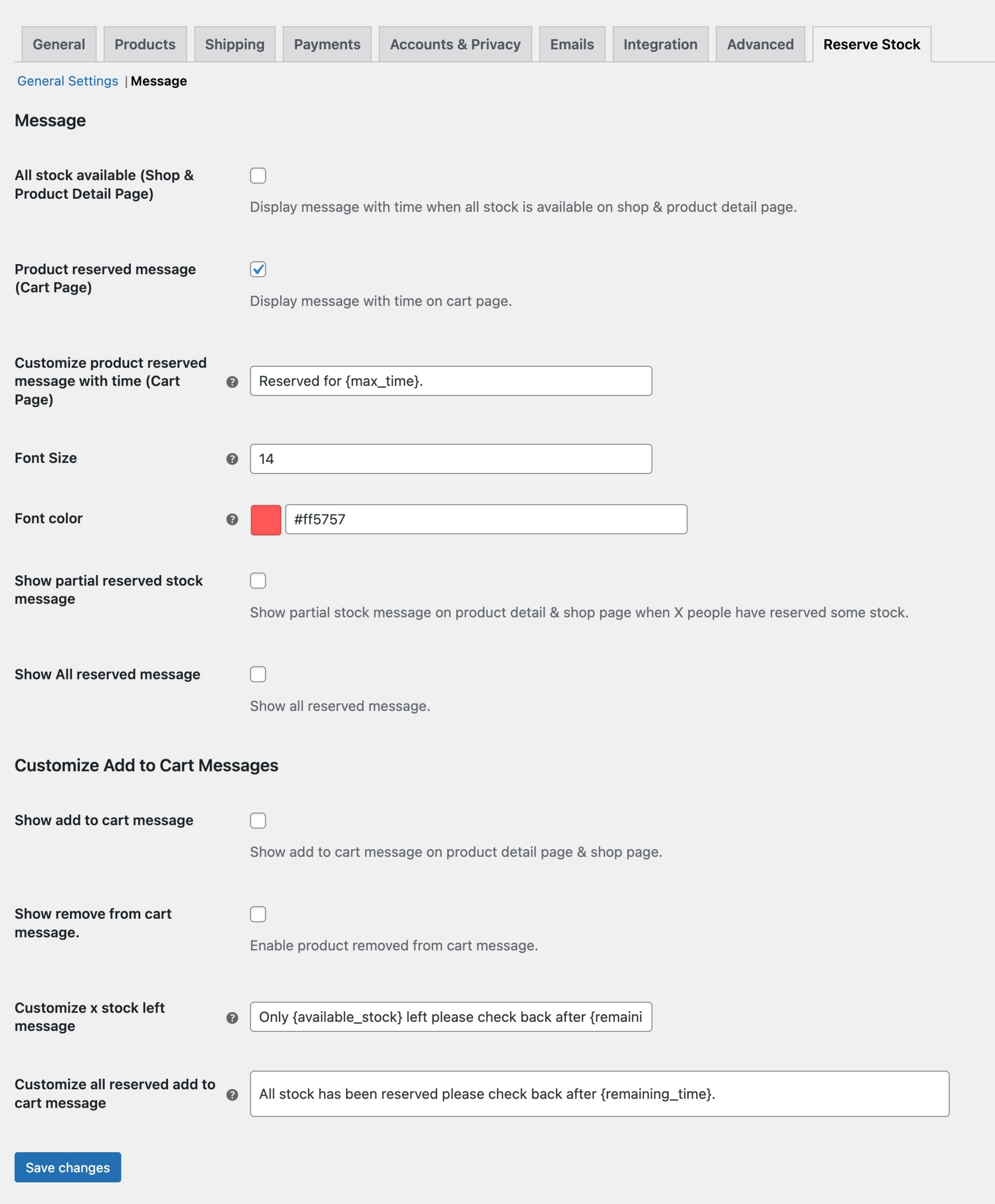 WooCommerce Reserve Stock - Reduce Stock on Add to Cart