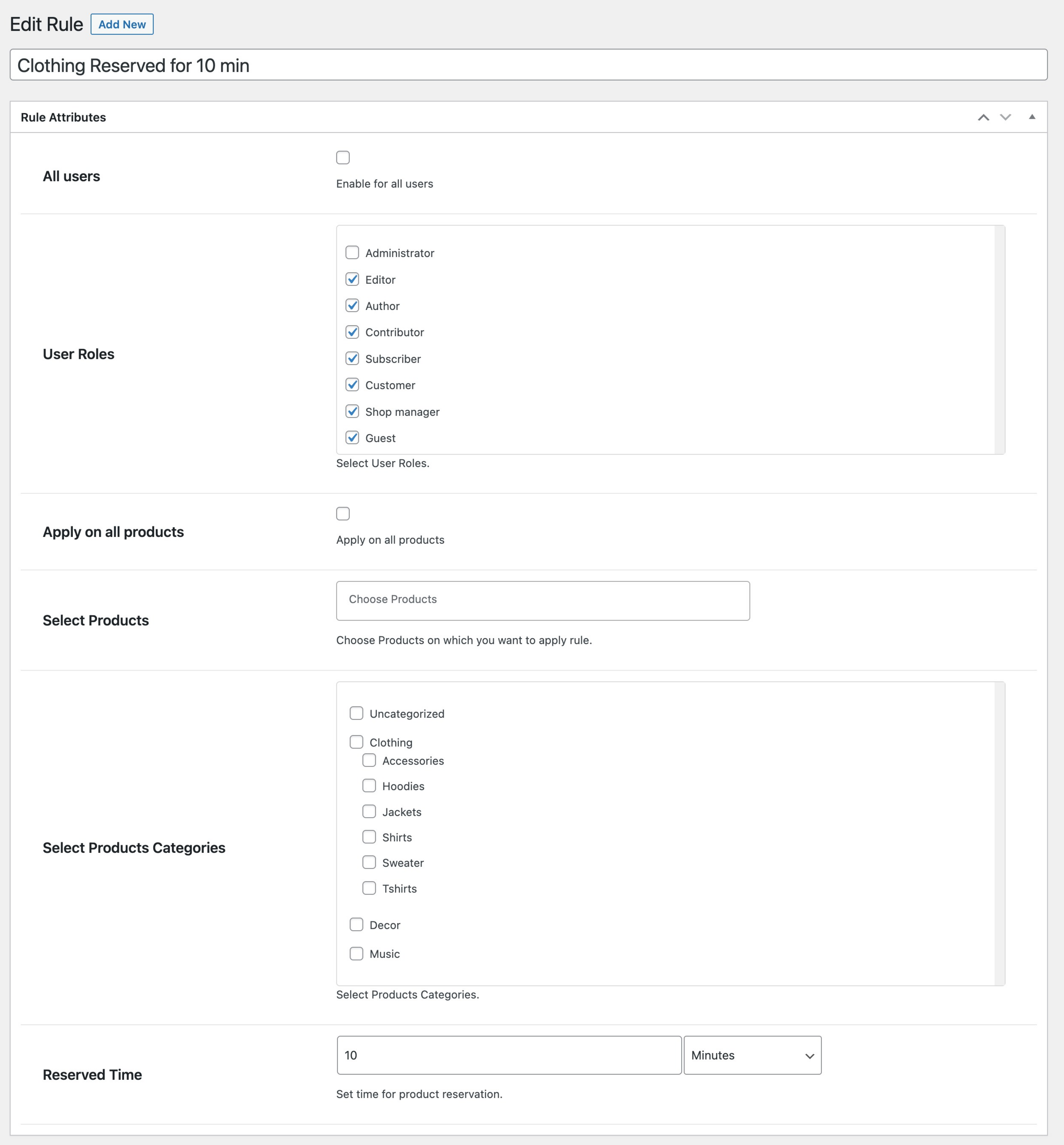 WooCommerce Reserve Stock - Reduce Stock on Add to Cart