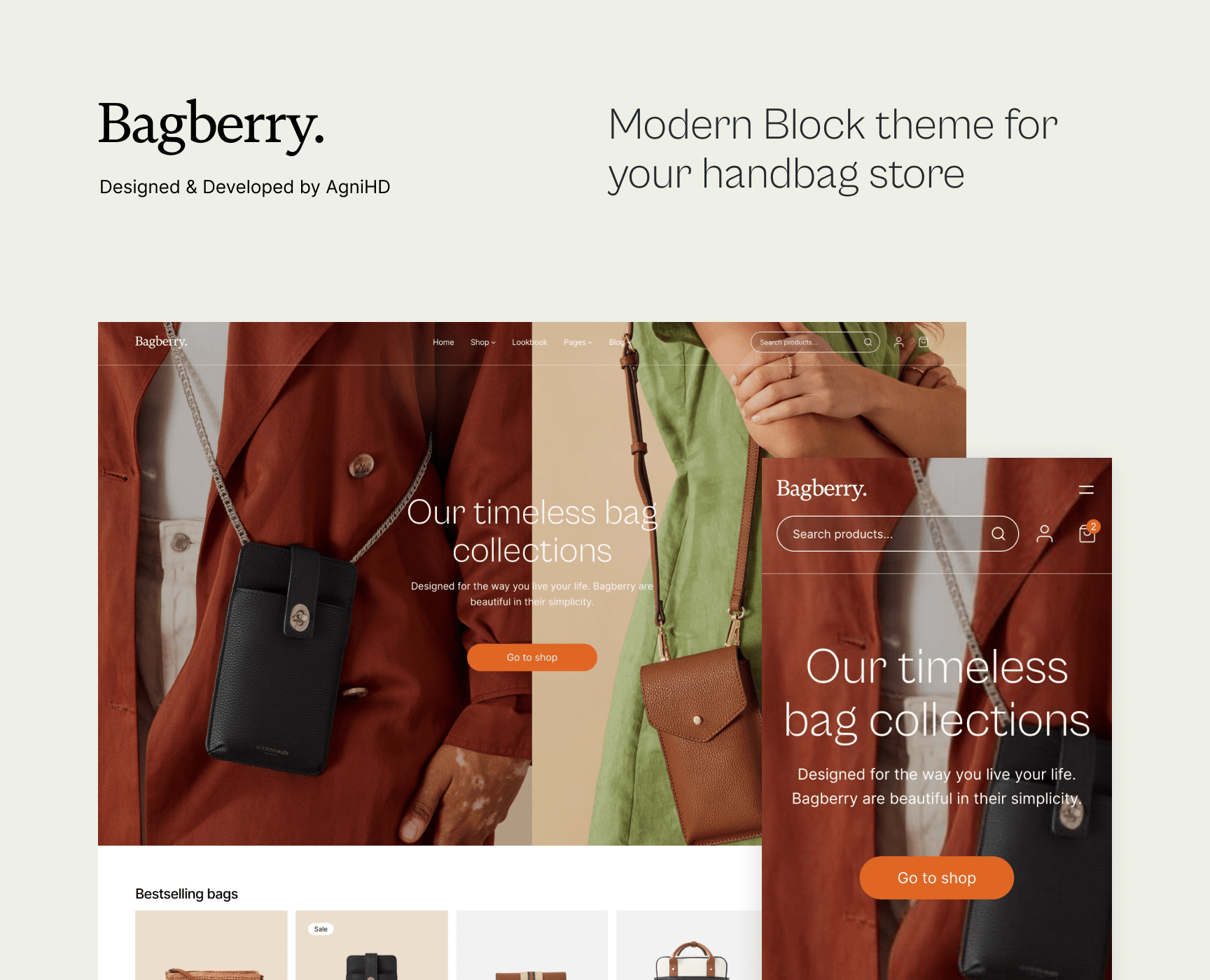 Bagberry - Fashion and Clothing WooCommerce Theme