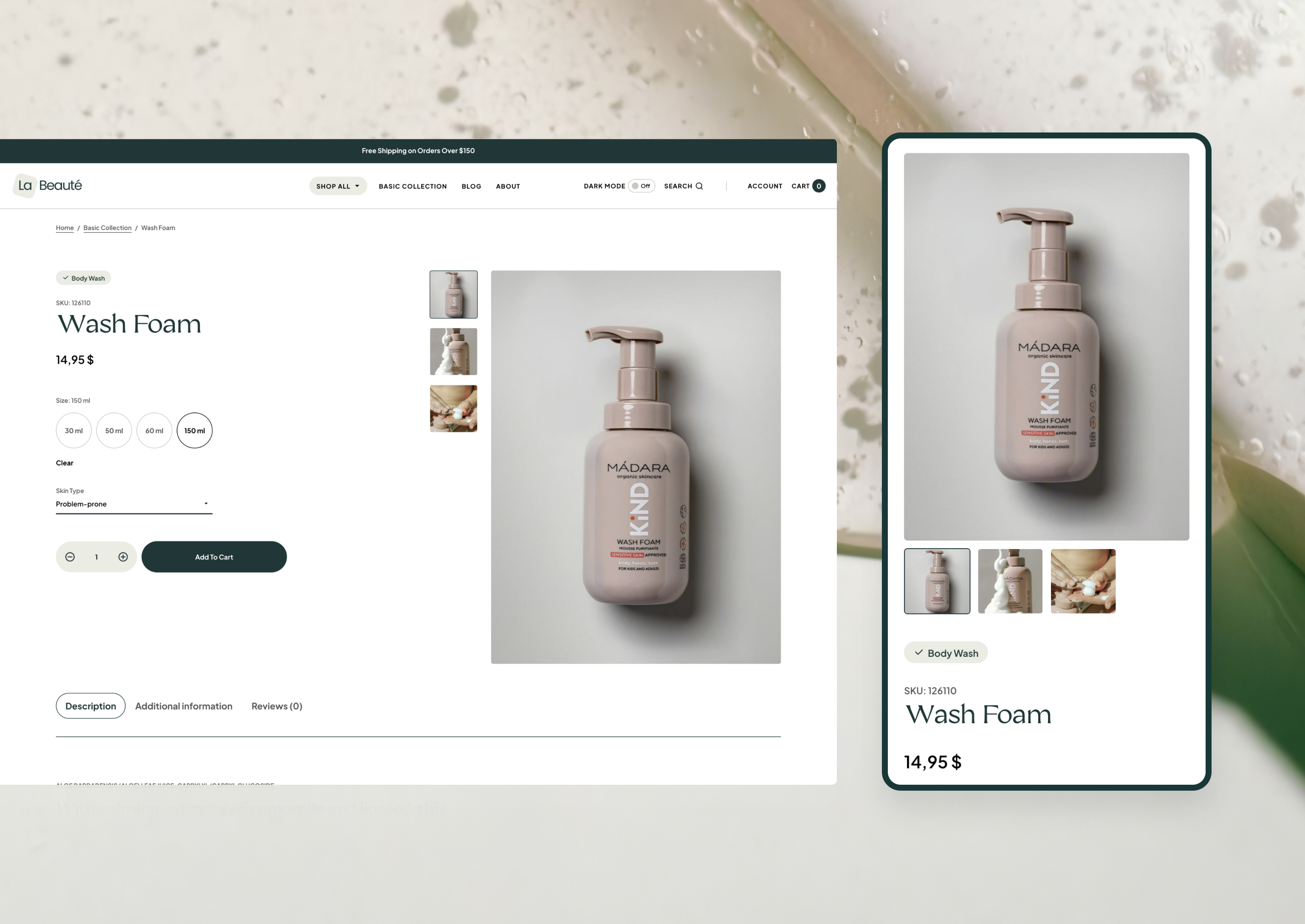 La Beauté - Cosmetics WooCommerce Theme