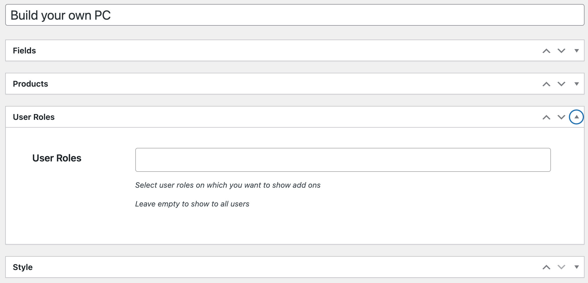 Woocommerce Product Options Add Custom Product Add Ons