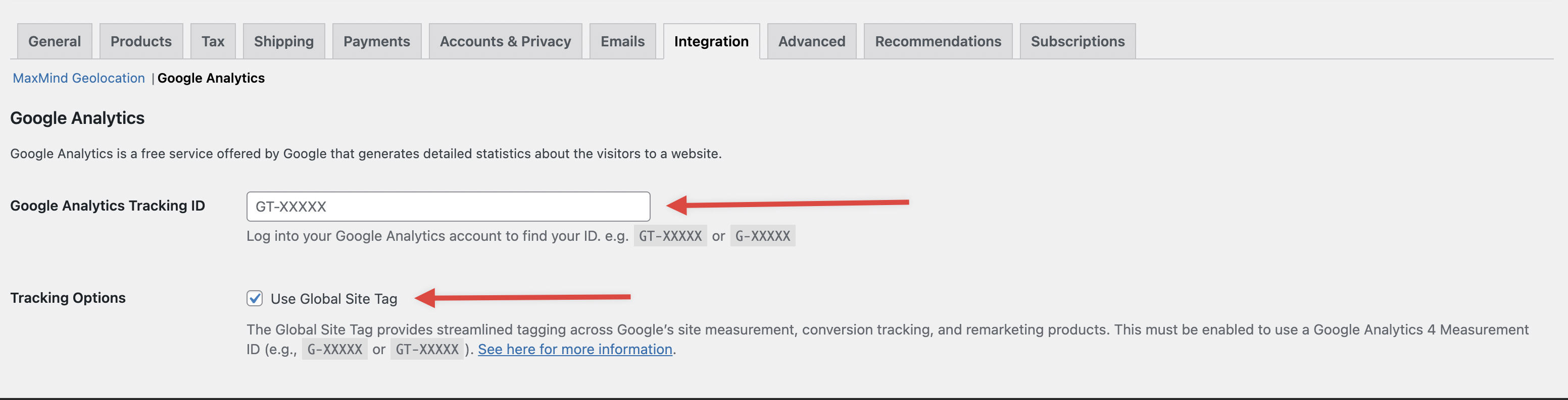 WooCommerce Google Analytics Integration - WooCommerce