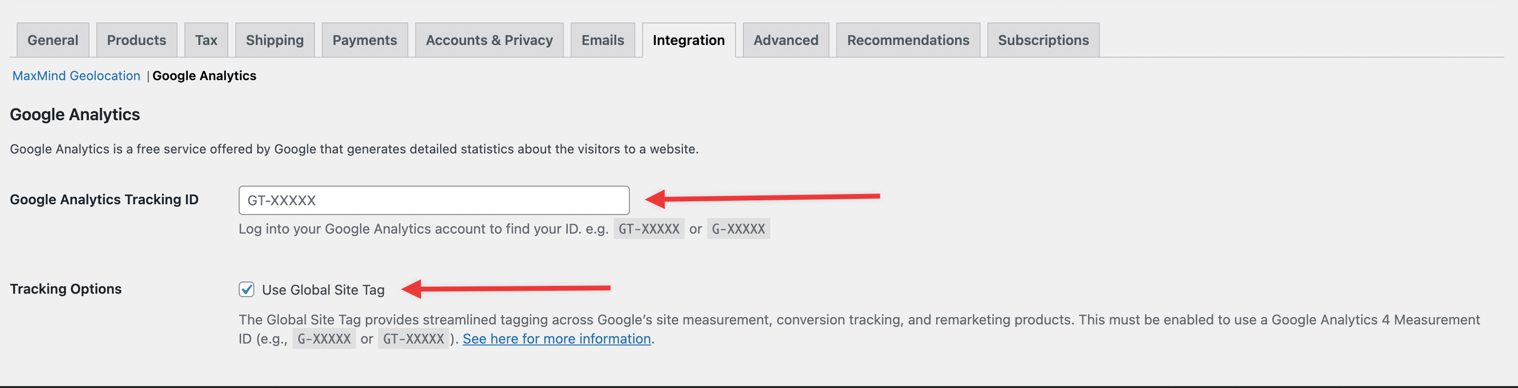 WooCommerce Google Analytics Integration - WooCommerce