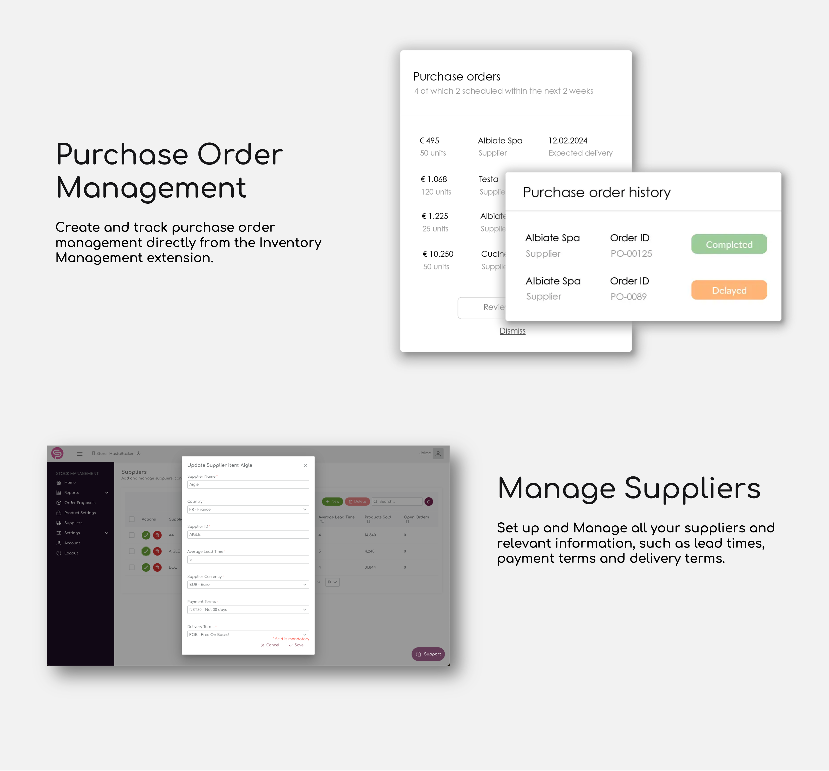 Inventory Management for WooCommerce - WooCommerce Marketplace