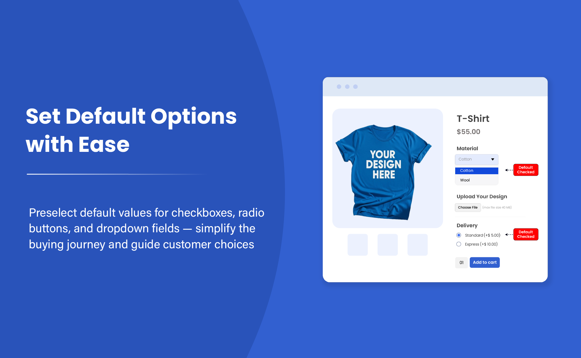 WooCommerce Product Options - Add Custom Product Add-Ons