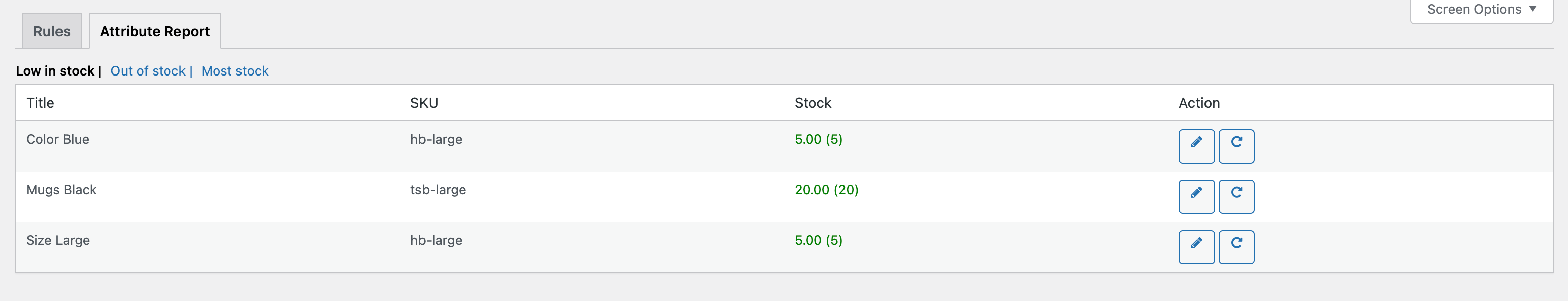 Shared Attribute Stock - WooCommerce Marketplace