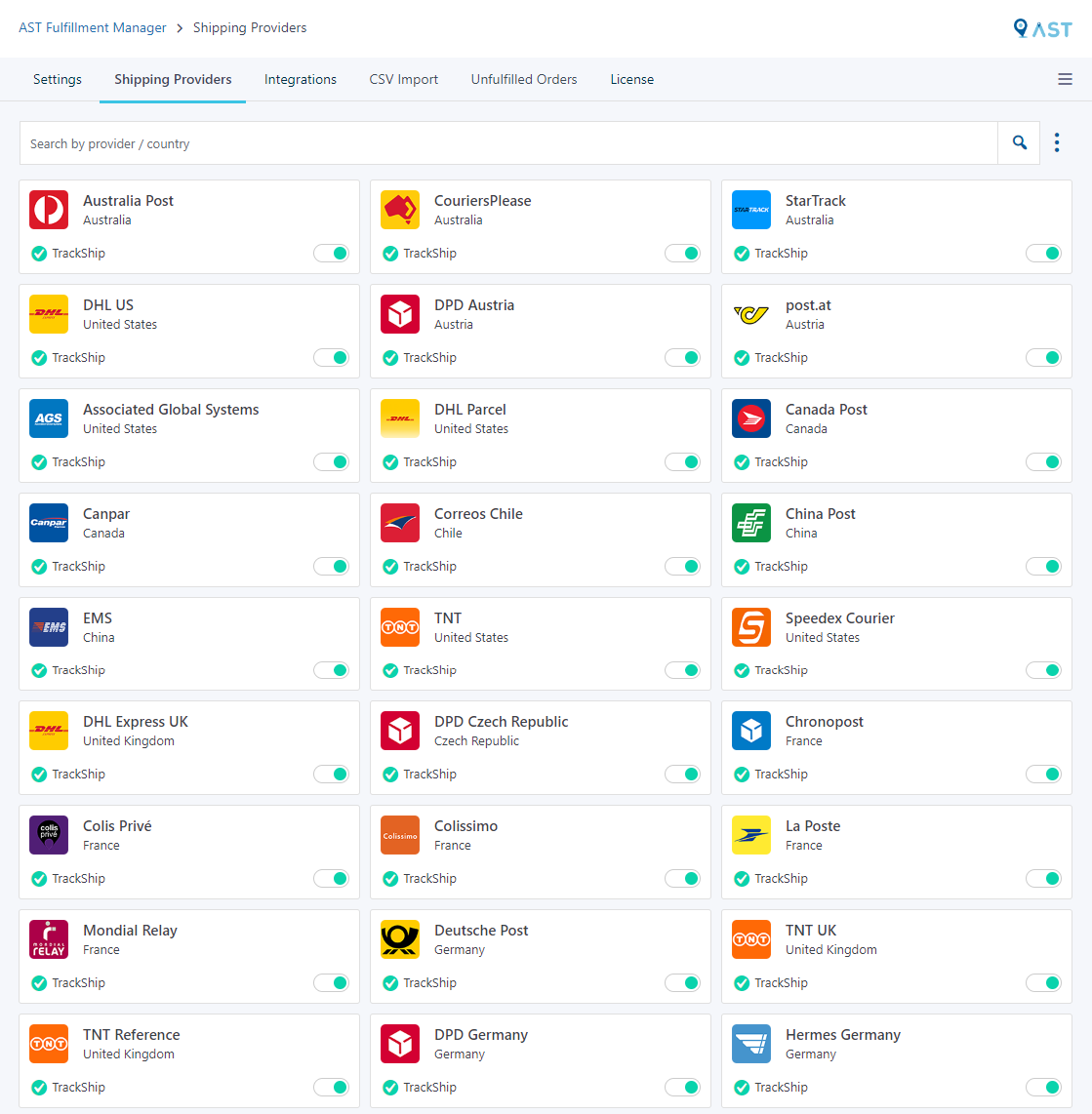 Advanced Shipment Tracking Pro Documentation - WooCommerce