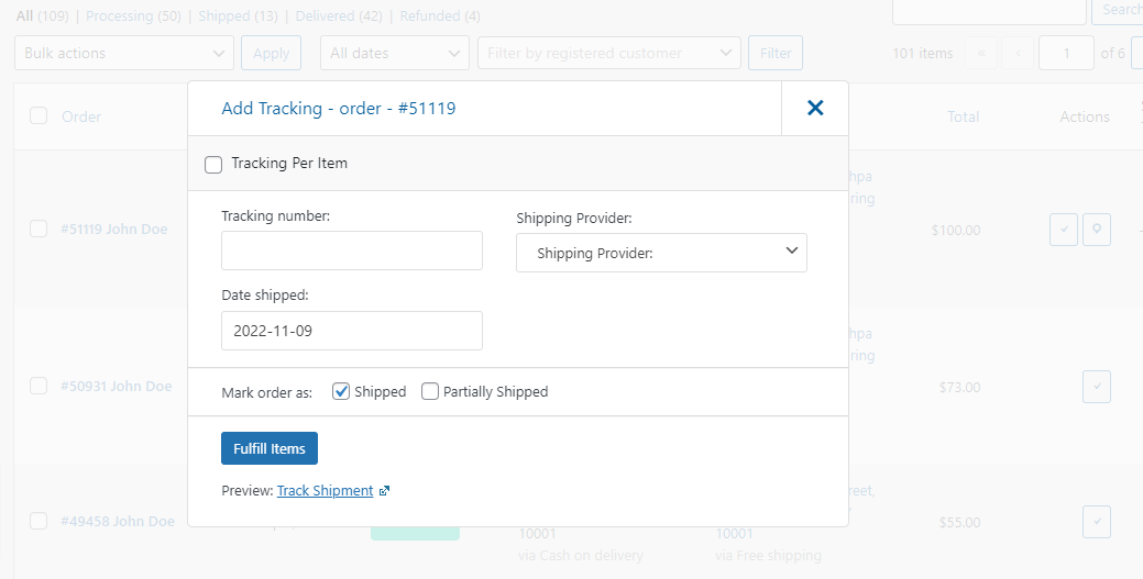 Advanced Shipment Tracking Pro Documentation - WooCommerce