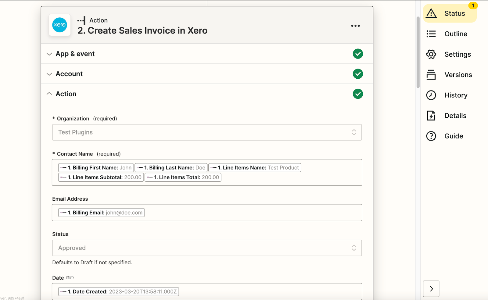 Use Case: Connect WooCommerce and Xero using Zapier Documentation - WooCommerce