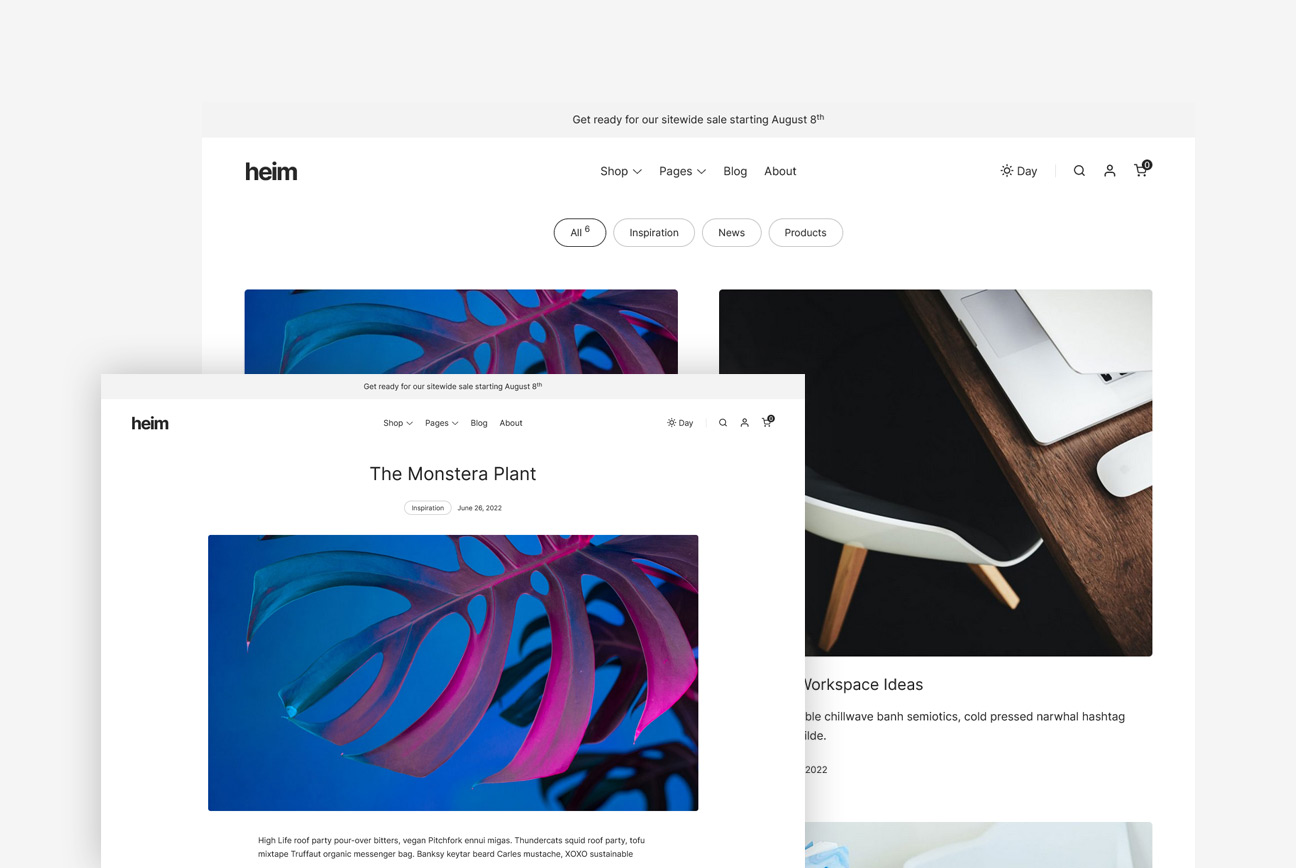 Heim - Home and Furniture WooCommerce Theme