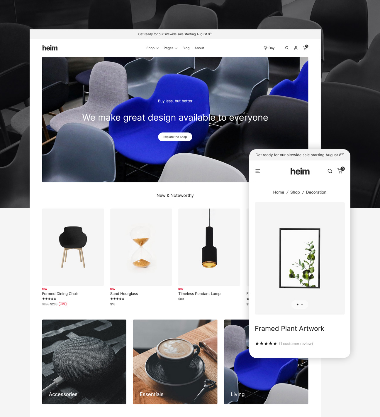 Heim - Home and Furniture WooCommerce Theme