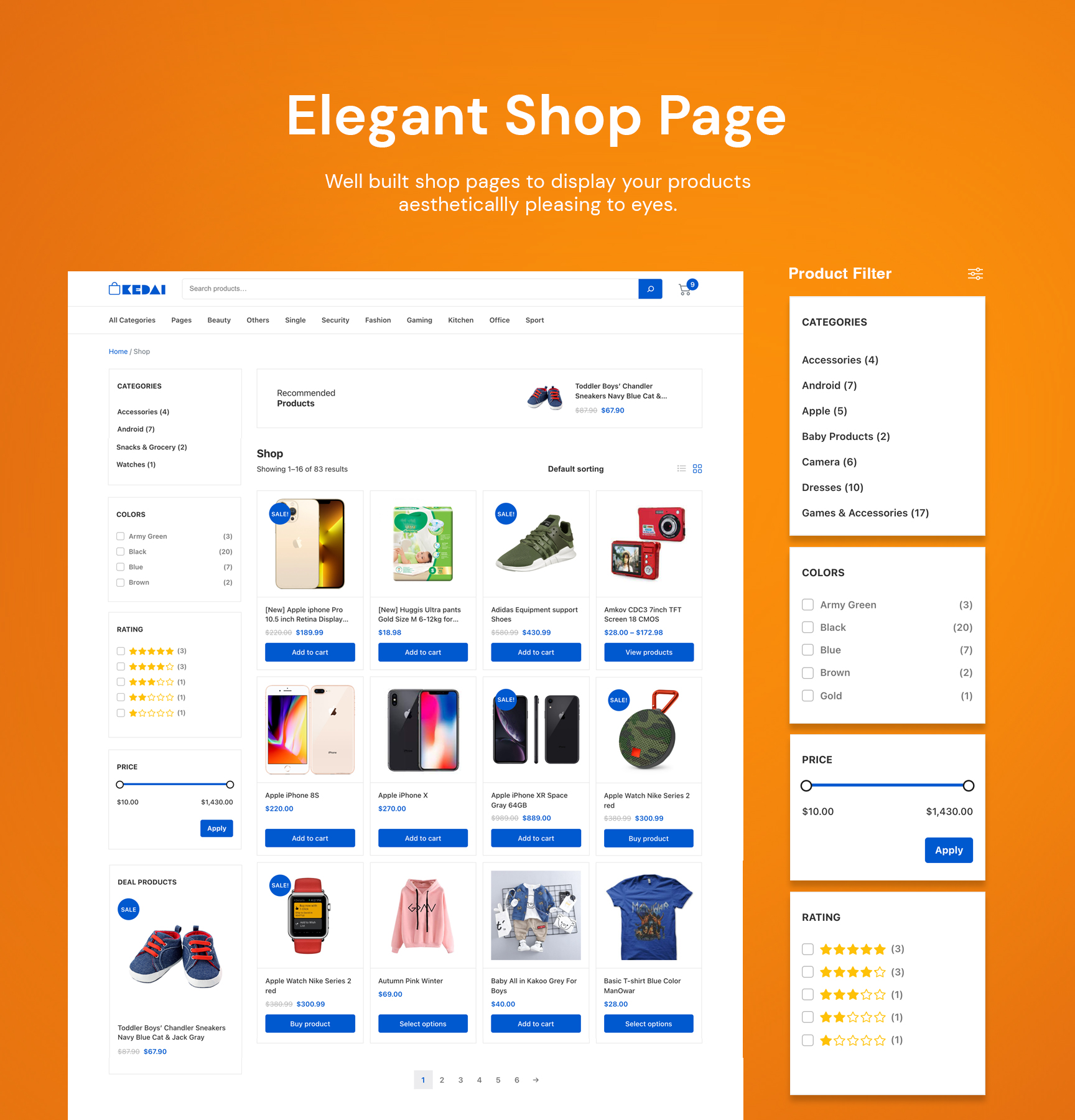 Kedai - WooCommerce