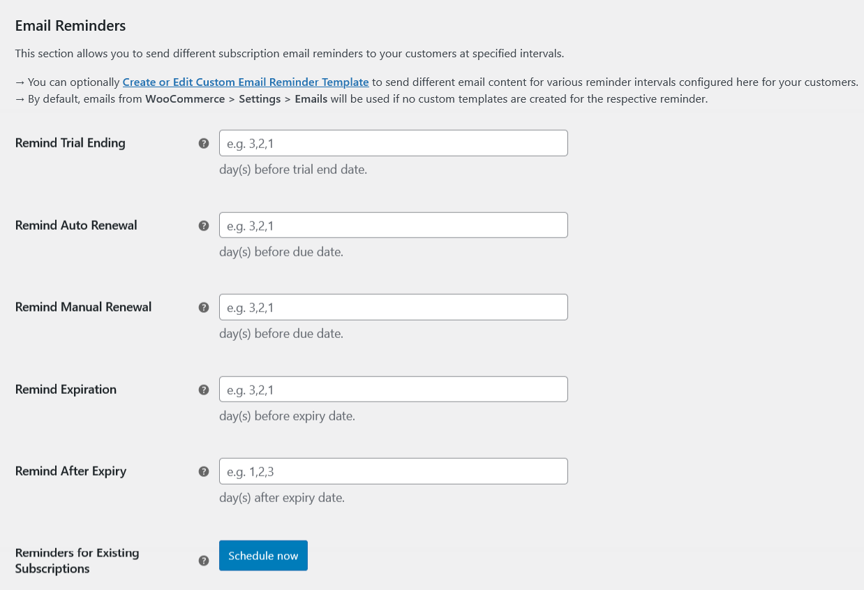 Email Reminders for WooCommerce Subscriptions - WooCommerce Marketplace