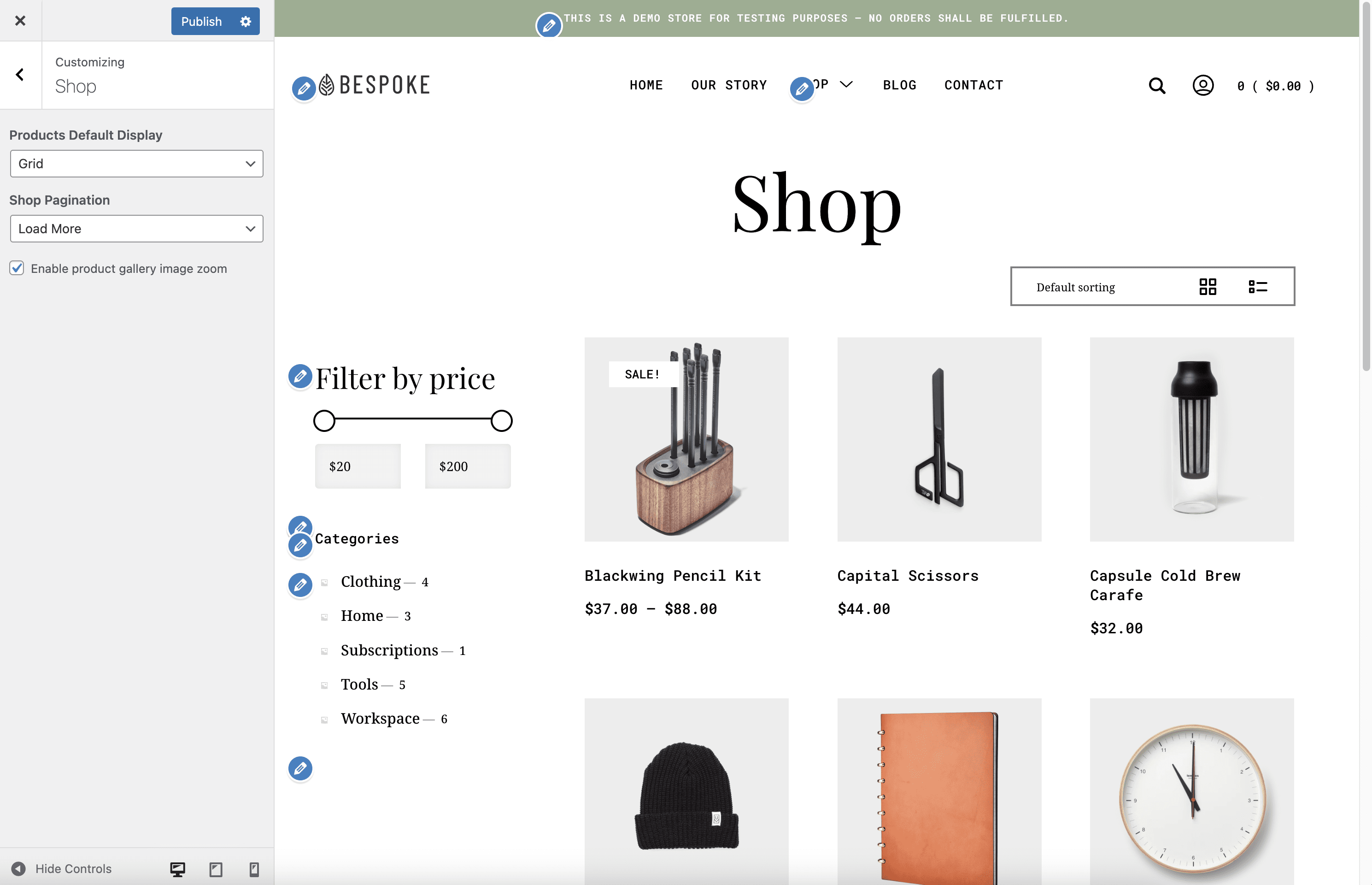 Bespoke Documentation Woocommerce