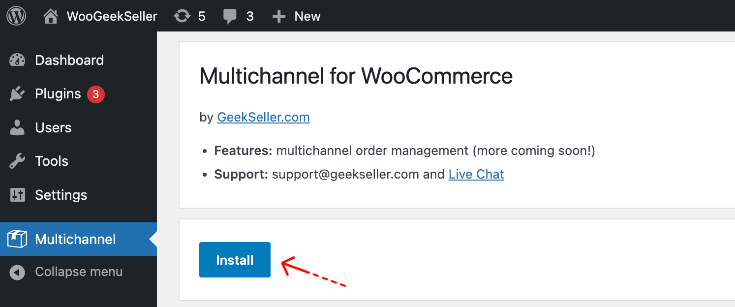 Multichannel for WooCommerce Documentation - WooCommerce