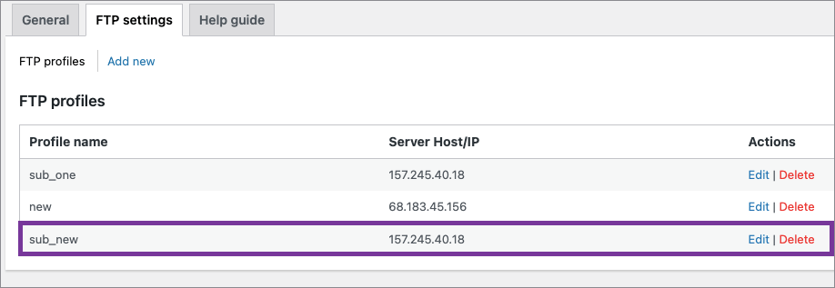 Create Ftp Profiles For Woocommerce Import And Export Woocommerce