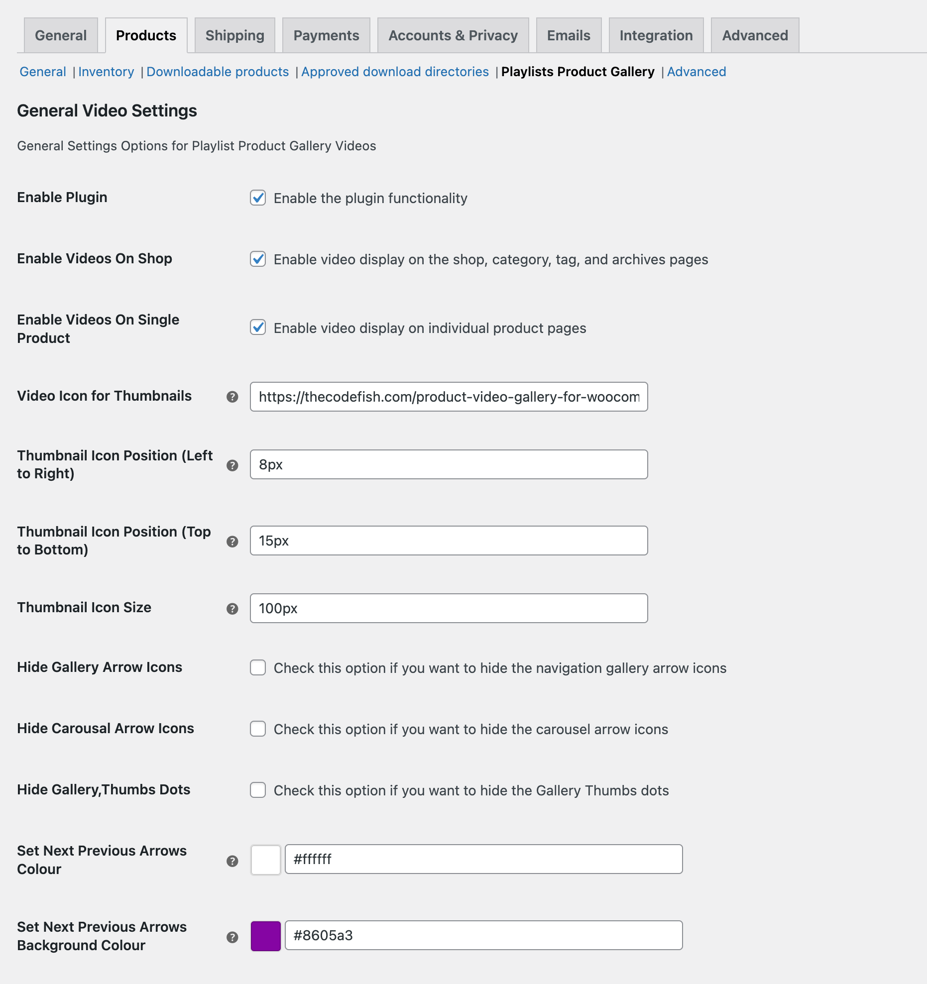 YouTube Playlists and Product Gallery Videos for WooCommerce ...