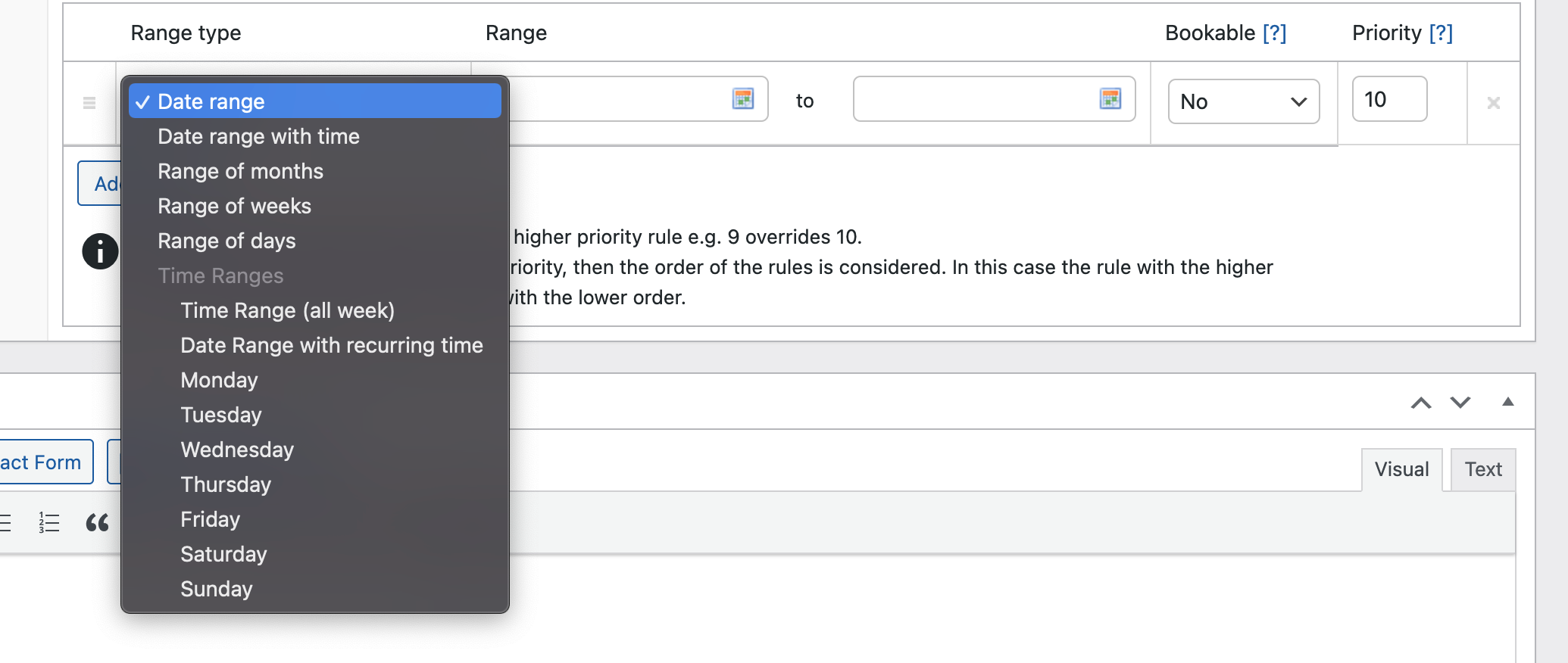 Availability settings Documentation - WooCommerce