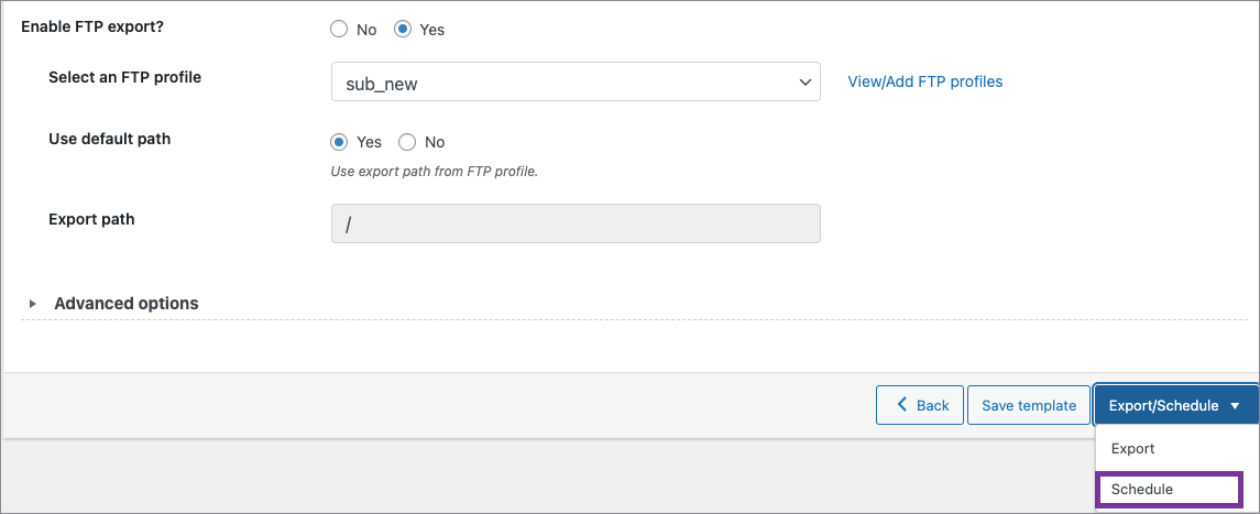 Create Ftp Profiles For Woocommerce Import And Export Documentation Woocommerce