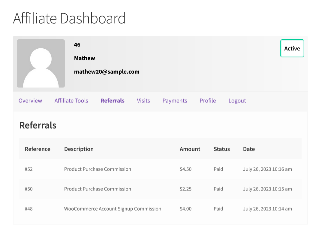Affiliate Suite - WooCommerce Marketplace