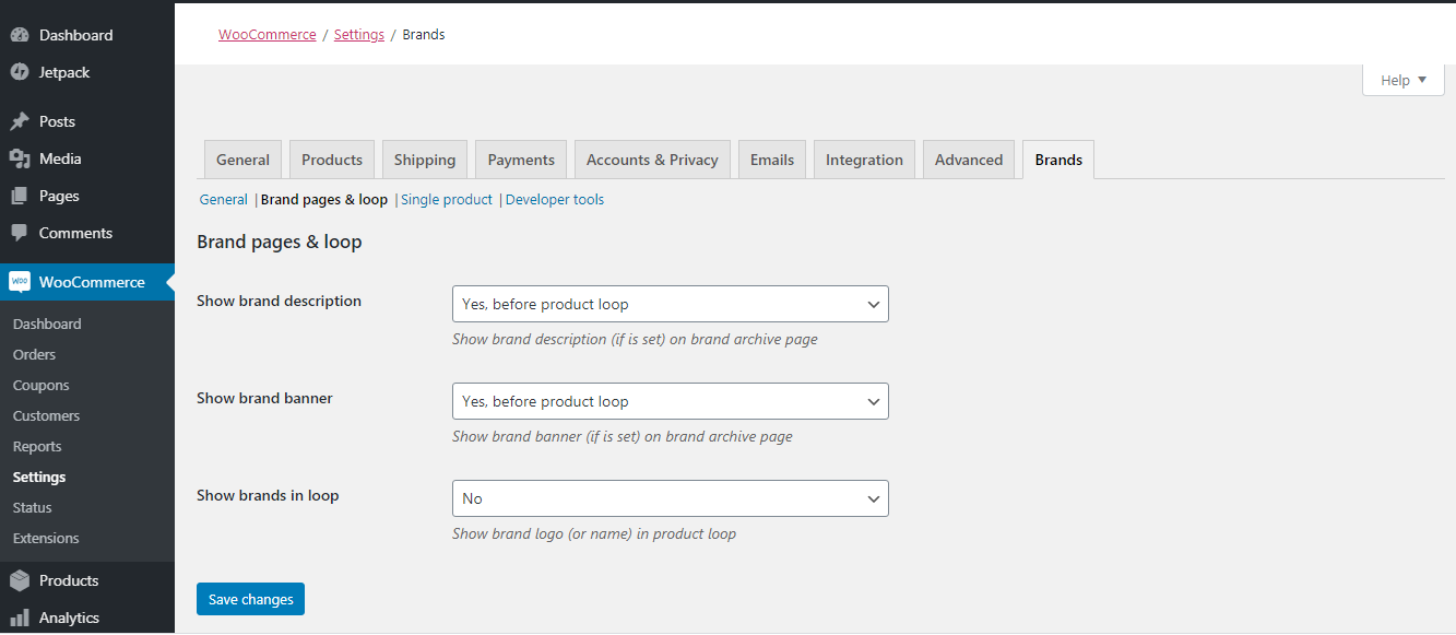 Perfect Brands for WooCommerce Pro Documentation - WooCommerce