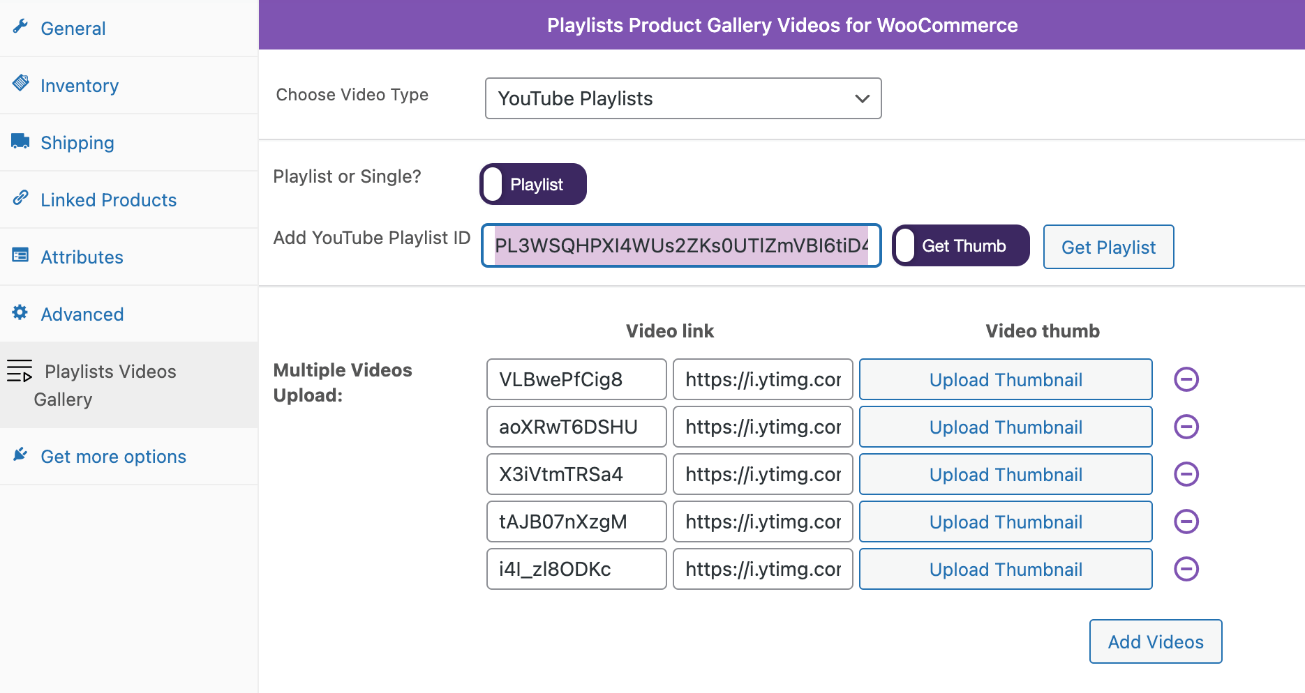 YouTube Playlists and Product Gallery Videos for WooCommerce Documentation - WooCommerce