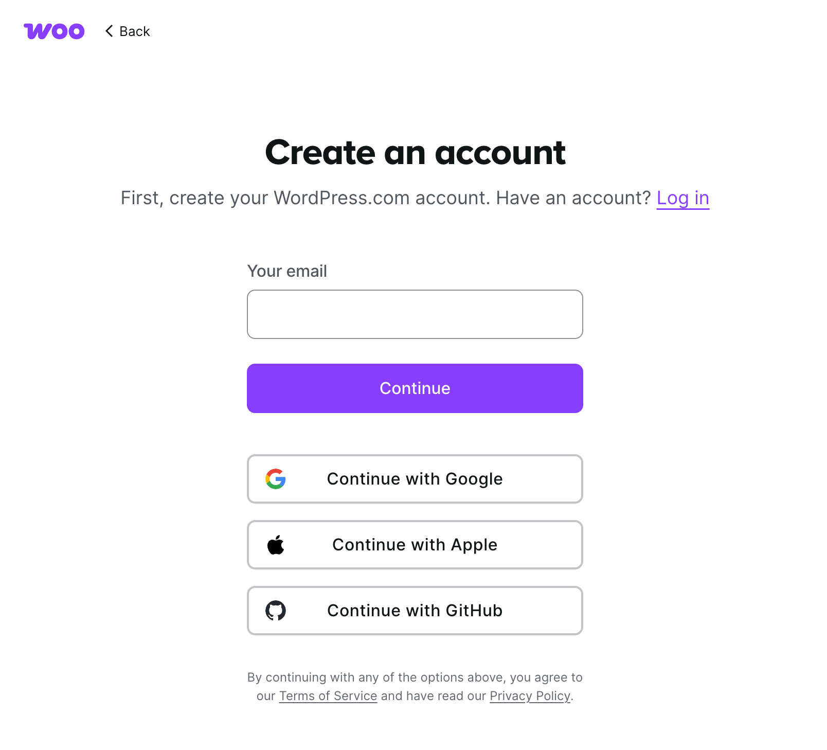 Log into WooCommerce.com with WordPress.com Documentation - WooCommerce