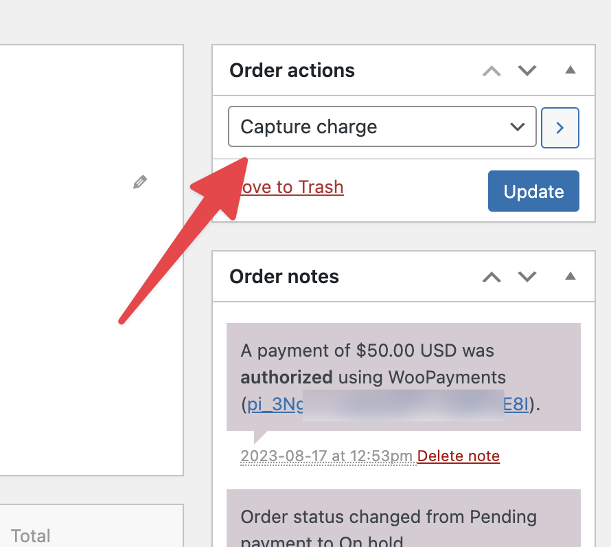 Authorize And Capture Documentation Woocommerce