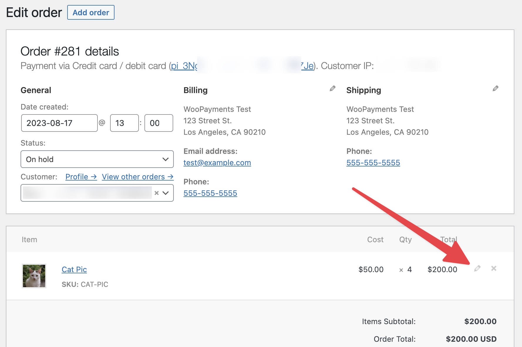 Authorize and capture - WooCommerce