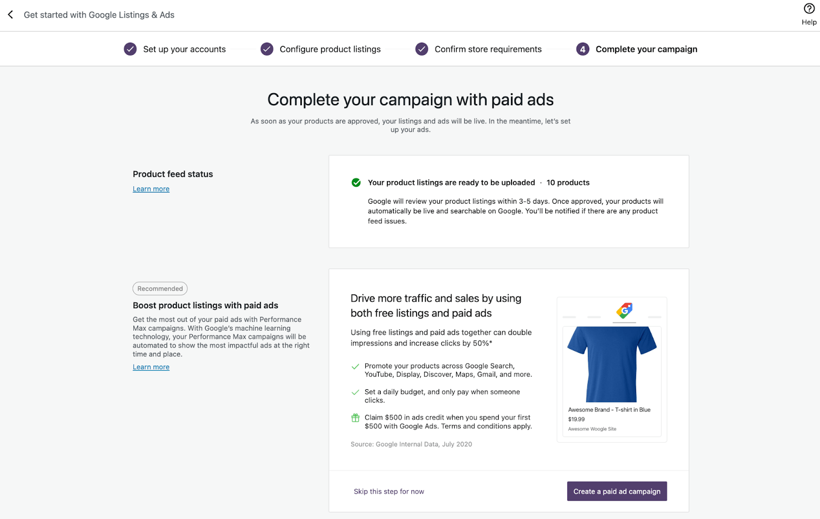 Google Performance Max campaigns Documentation - WooCommerce