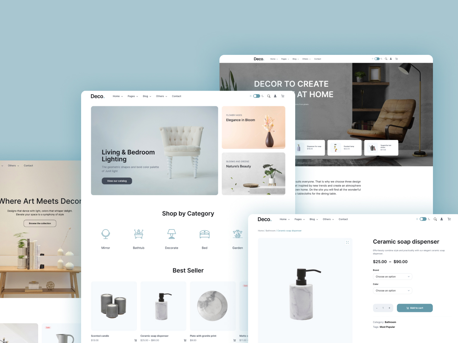 Deco - Home Decor Furniture WooCommerce Theme