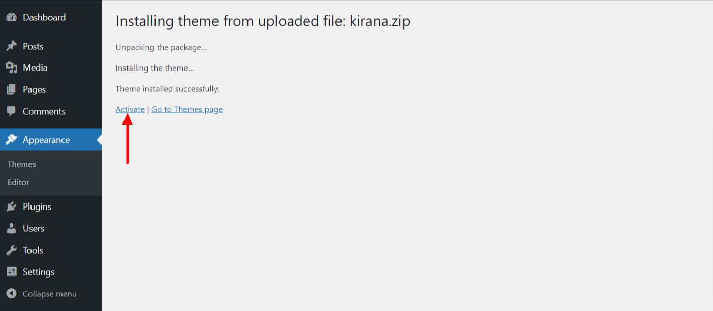 Kirana Theme Documentation - WooCommerce