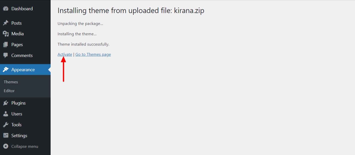 Kirana Theme Documentation - WooCommerce
