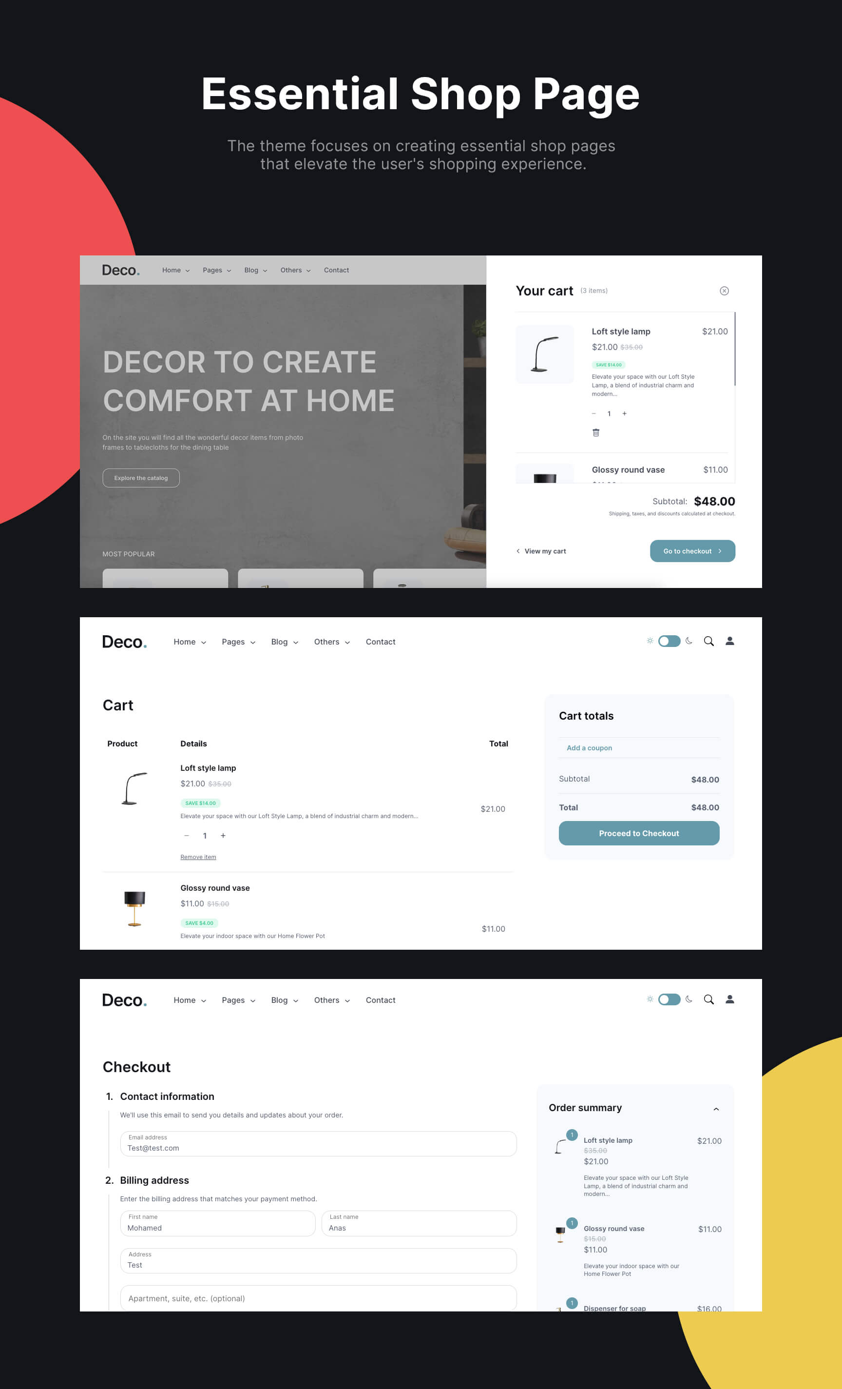 Deco - Home Decor Furniture WooCommerce Theme