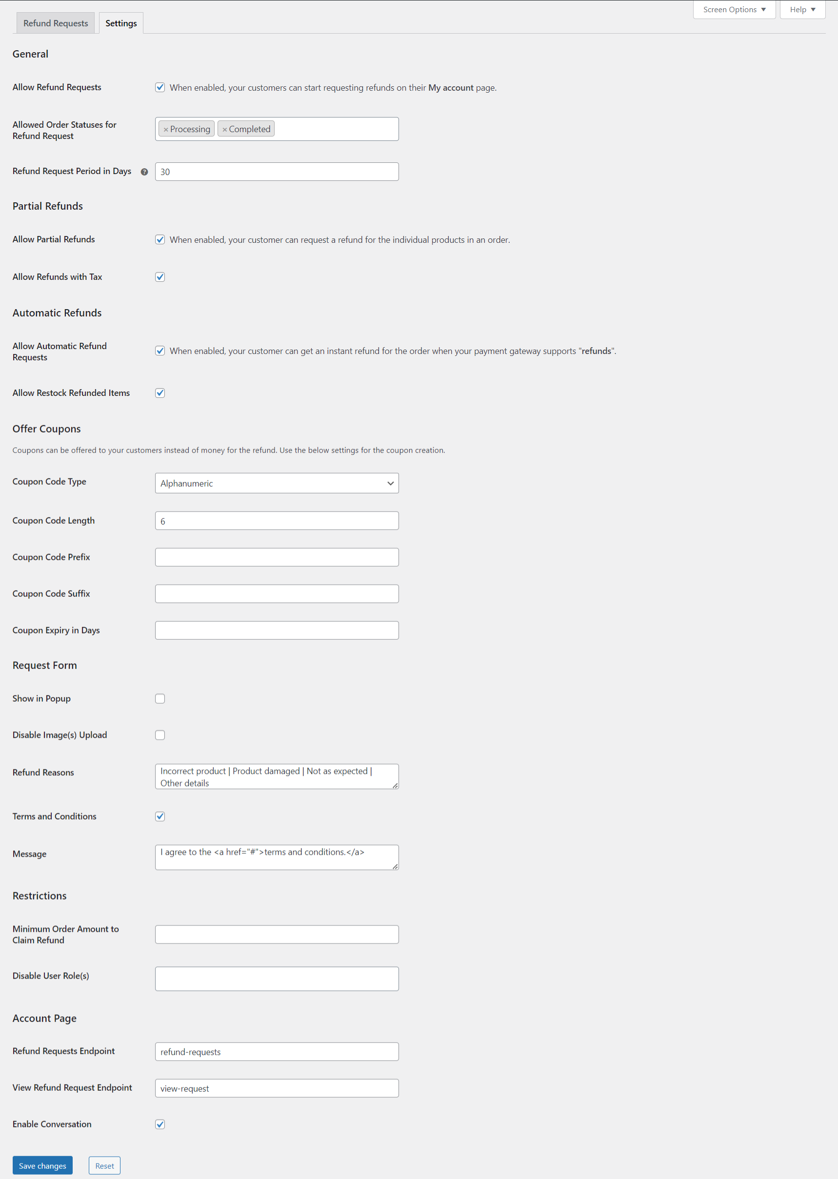 Ultimate Refunds - Easy WooCommerce Refunds