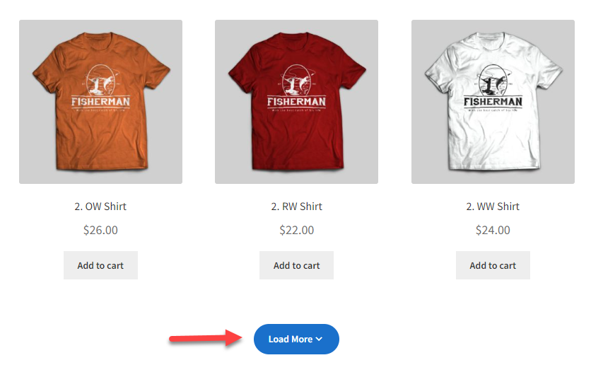 WooCommerce pagination, Infinite scroll, or load more button