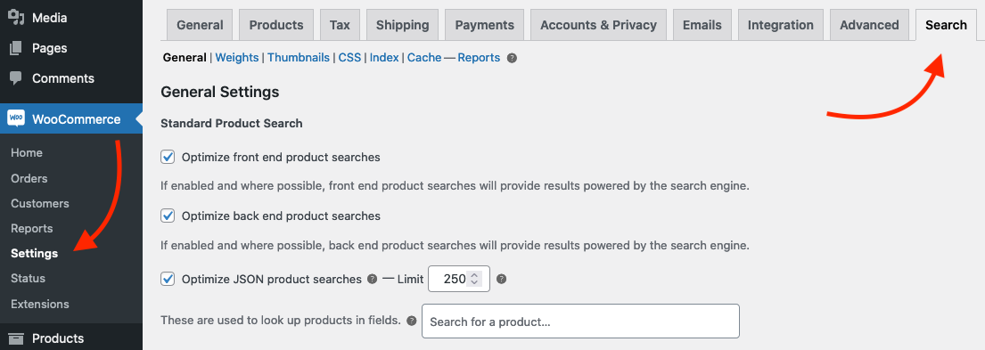 Settings Documentation - WooCommerce