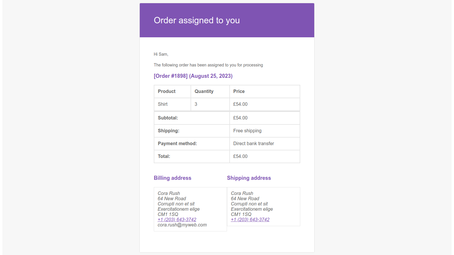 Assign Orders Documentation - WooCommerce