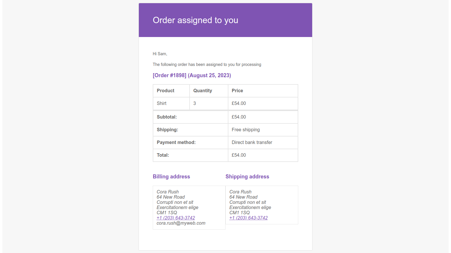 Assign Orders Documentation - WooCommerce