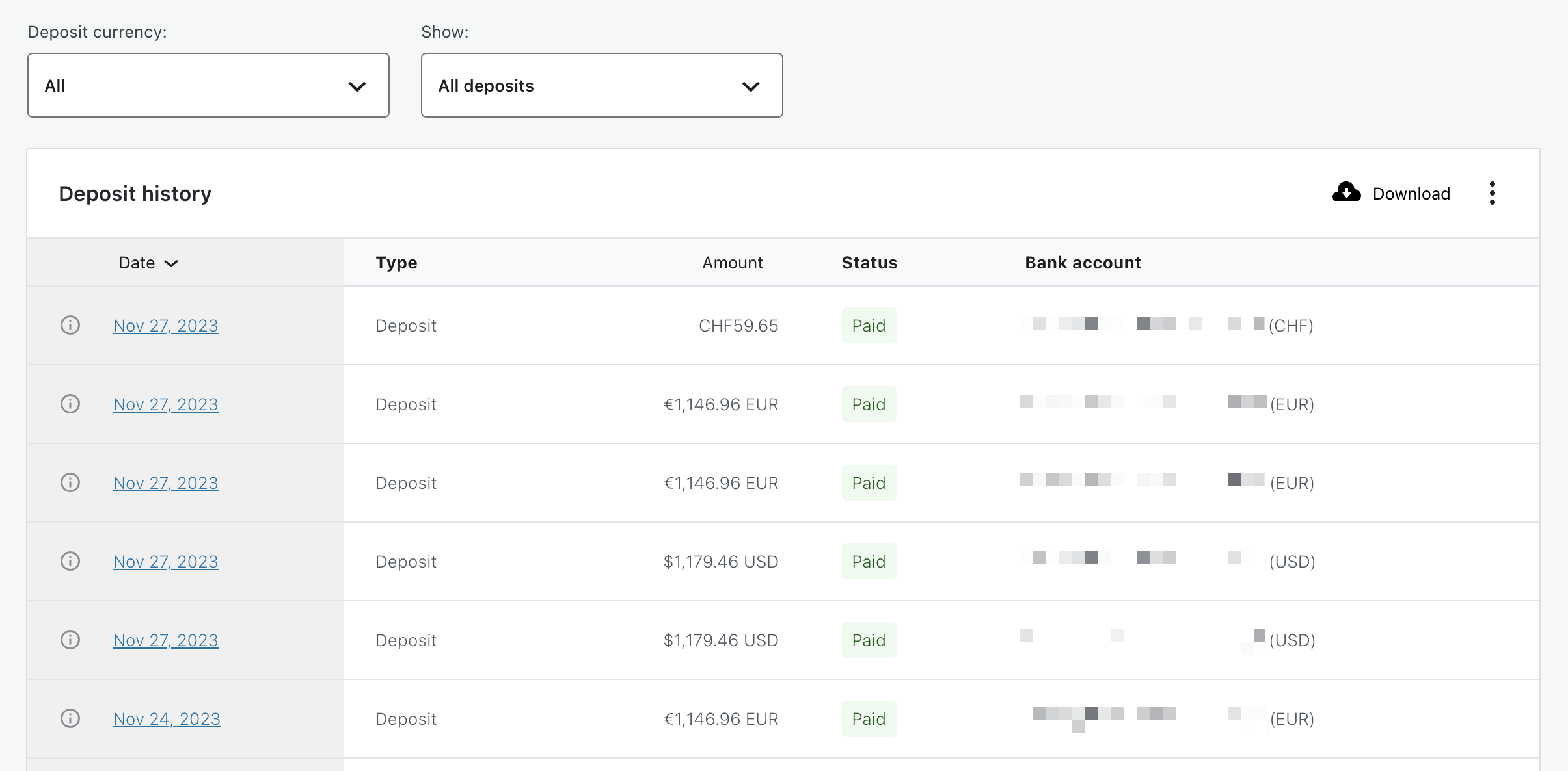 Managing Money with WooPayments Documentation - WooCommerce