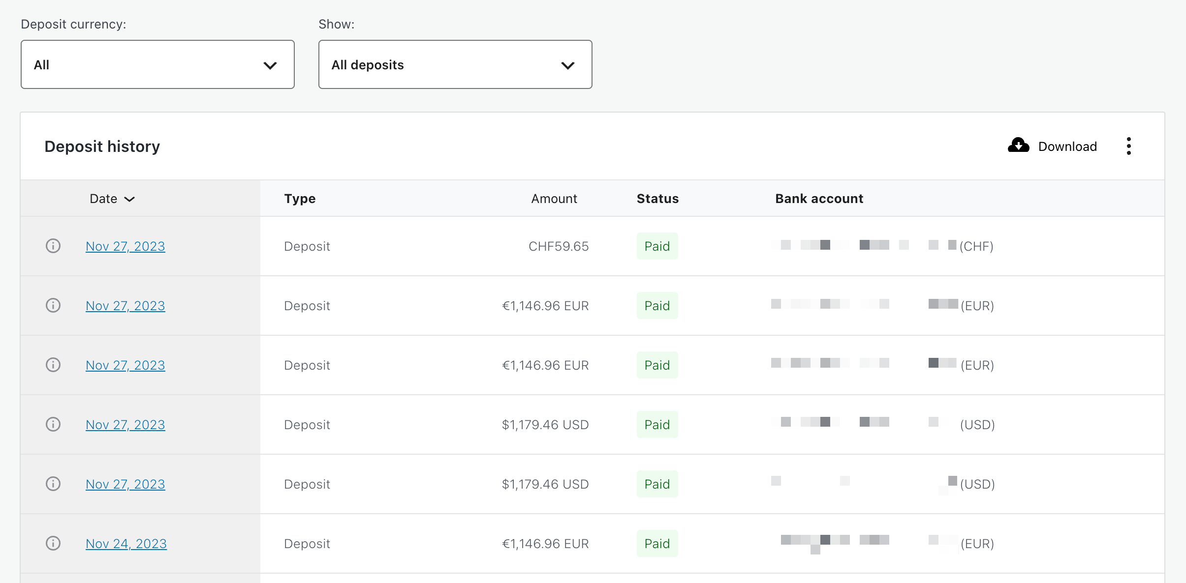 Managing Money with WooPayments Documentation - WooCommerce