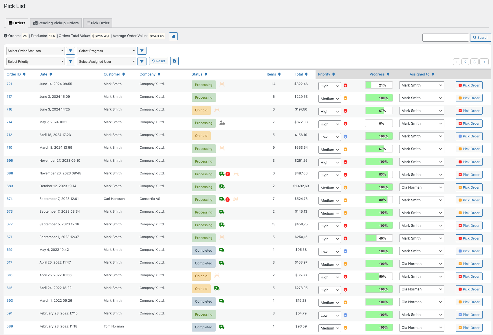 Pick List - WooCommerce Marketplace