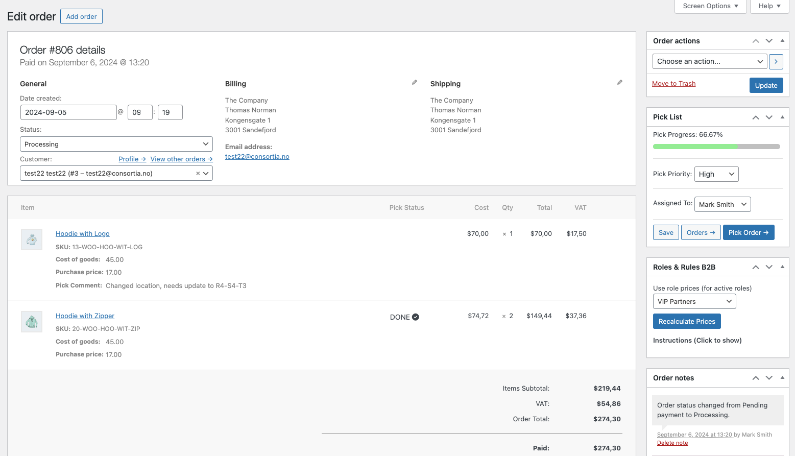 Pick List - WooCommerce Marketplace