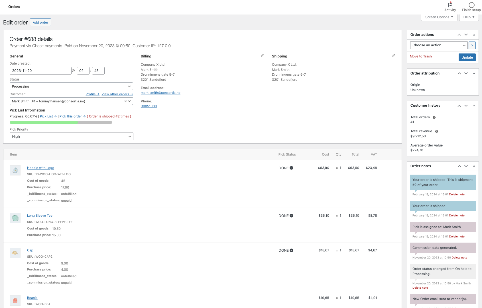 Pick List - WooCommerce Marketplace