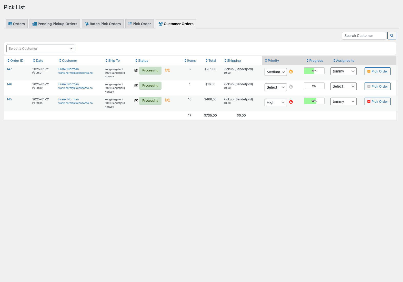 Pick List - WooCommerce Marketplace